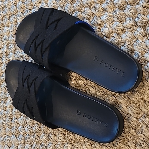 Rothy's | Shoes | Rothys The Slide Night Sky Slides Sandals Size 75 Nwt ...